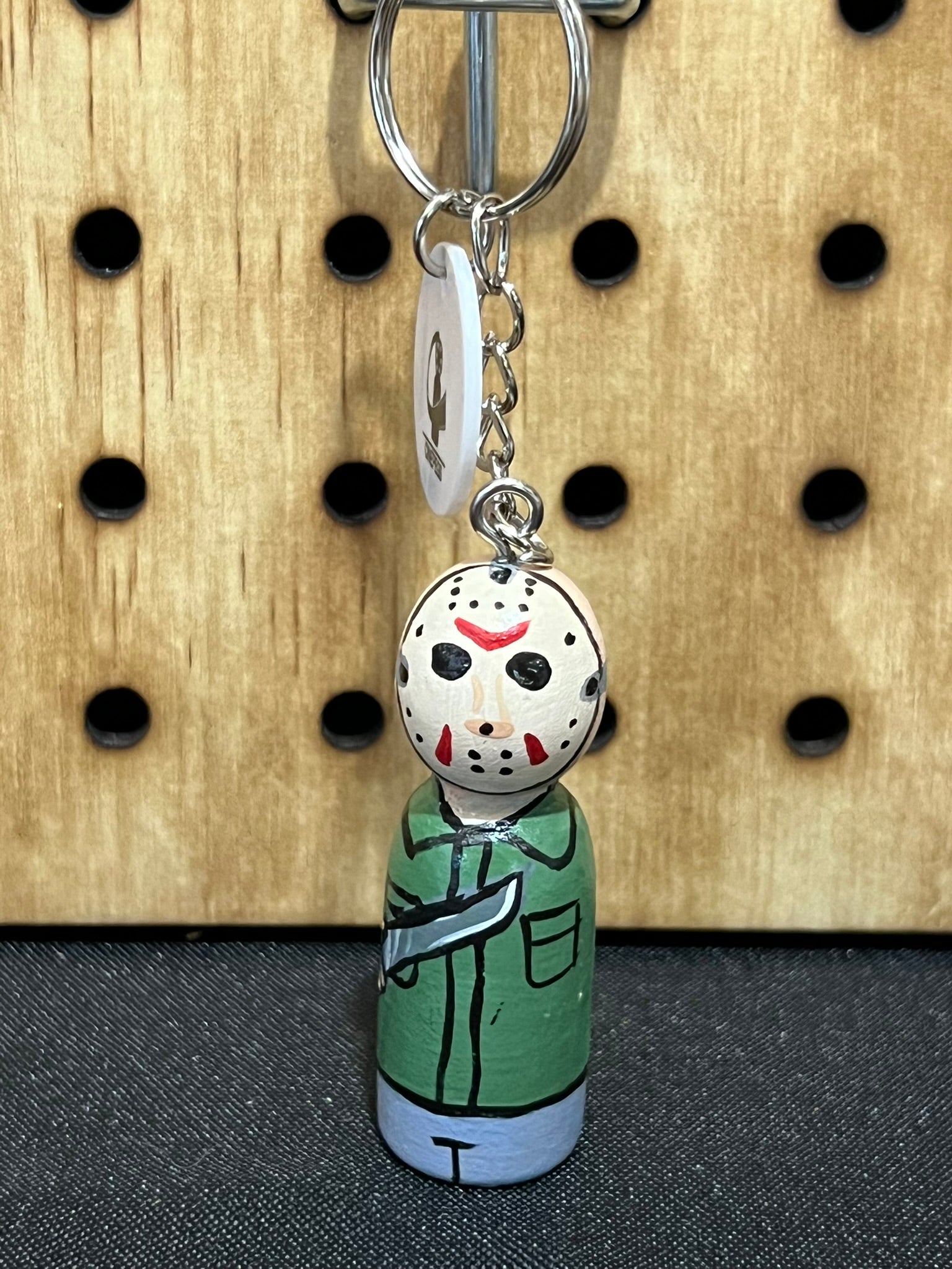 Large Jason Voorhees Keychain | Daidria Eckels Renkel - Cinepegs ...